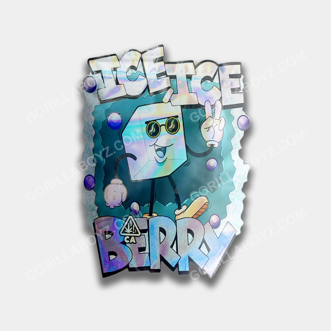 Ice Ice Berry Mylar Bag 16 oz (1lb) – Gorilla Boyz Inc