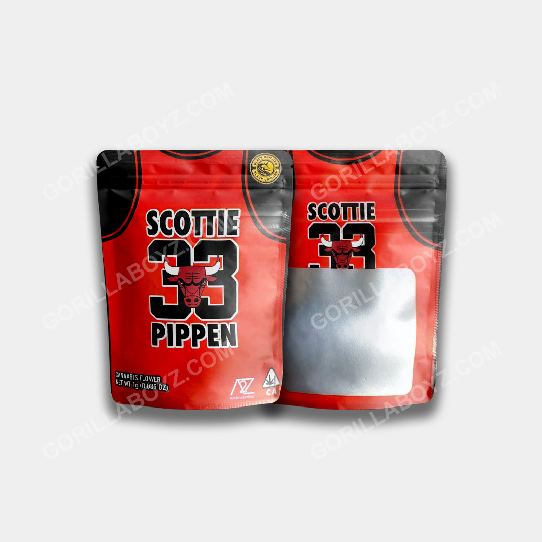 Scottie 33 Mylar Bag 1 Gram – Gorilla Boyz Inc