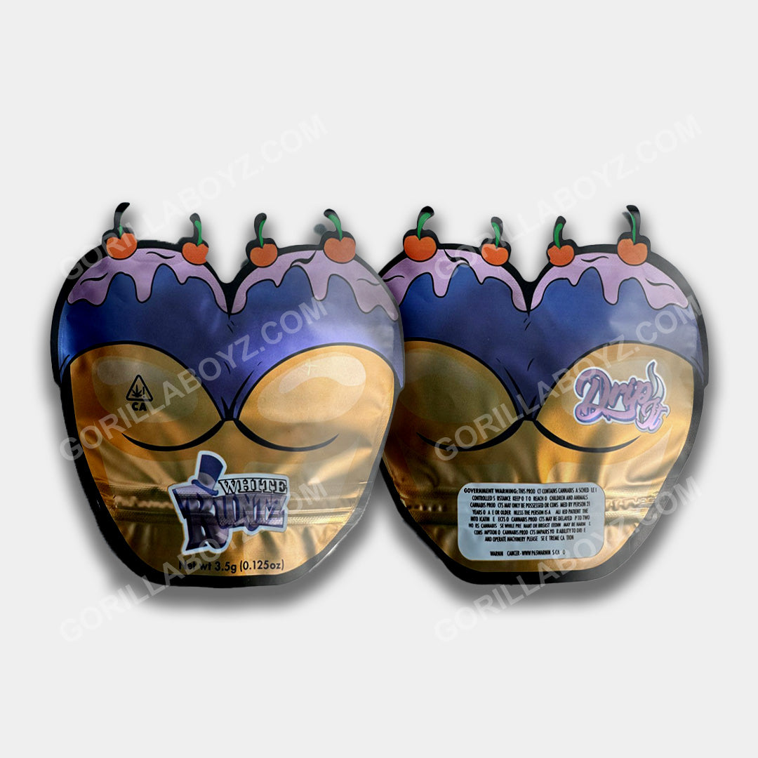 White Runtz Mylar Bag 3.5 Grams – Gorilla Boyz Inc